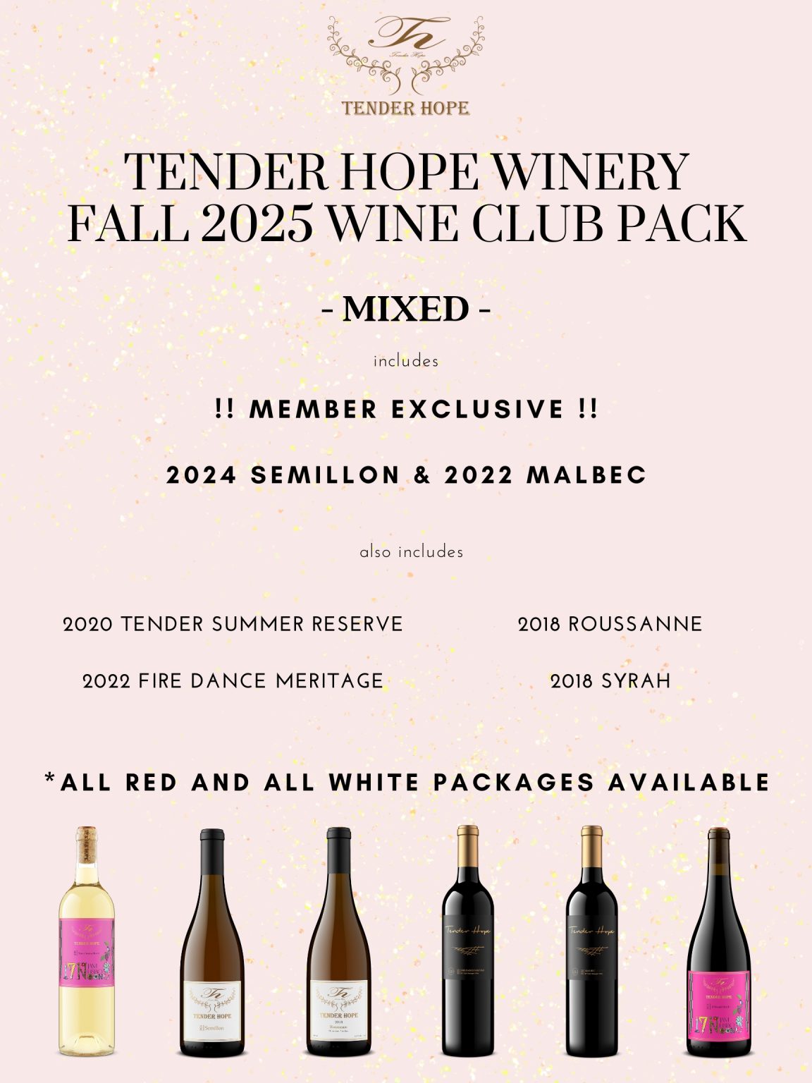 Join the Hope Club - Tender Hope Winery